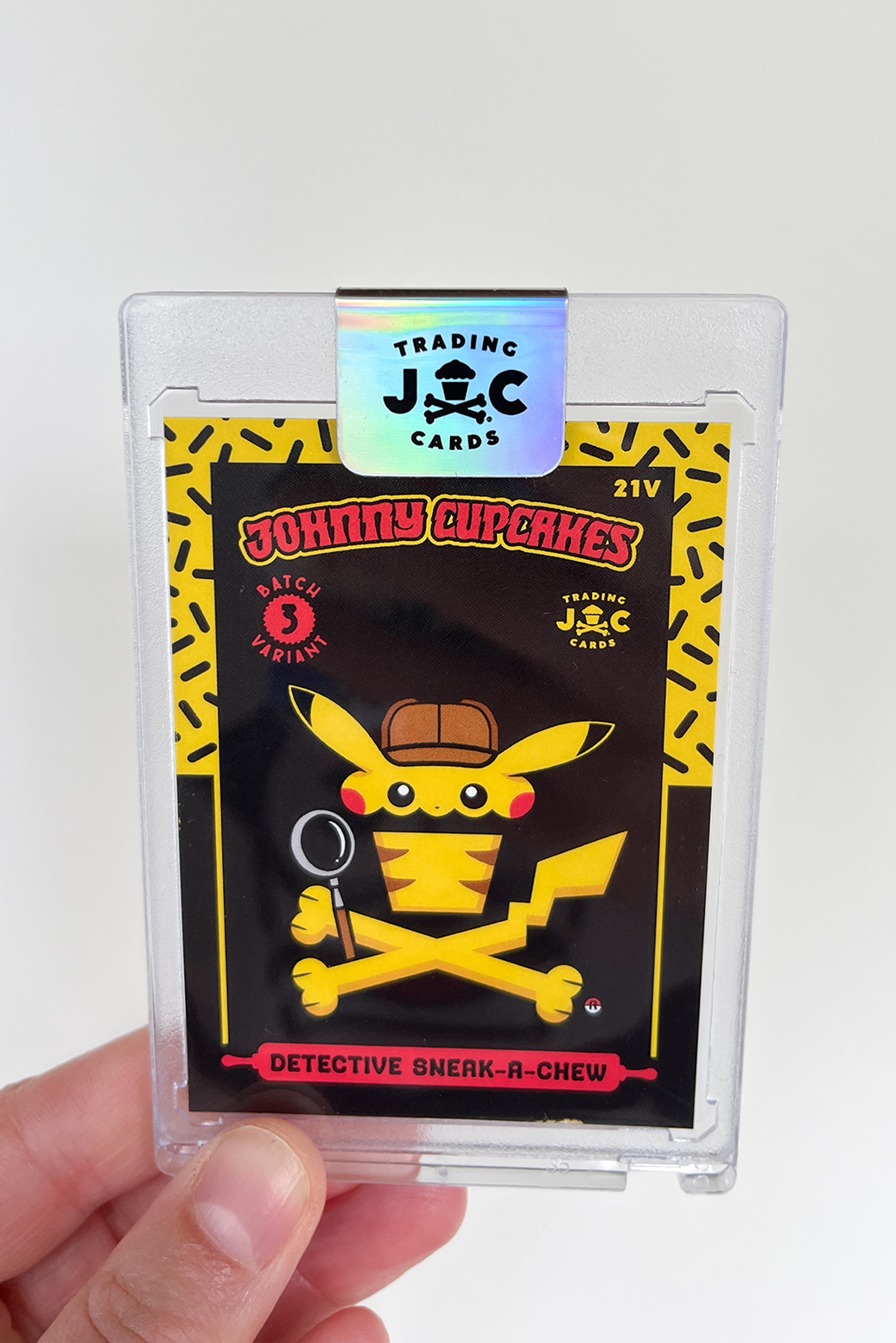 Variant Trading Card 21V - Detective Sneak-A-Chew (#'d to 7)